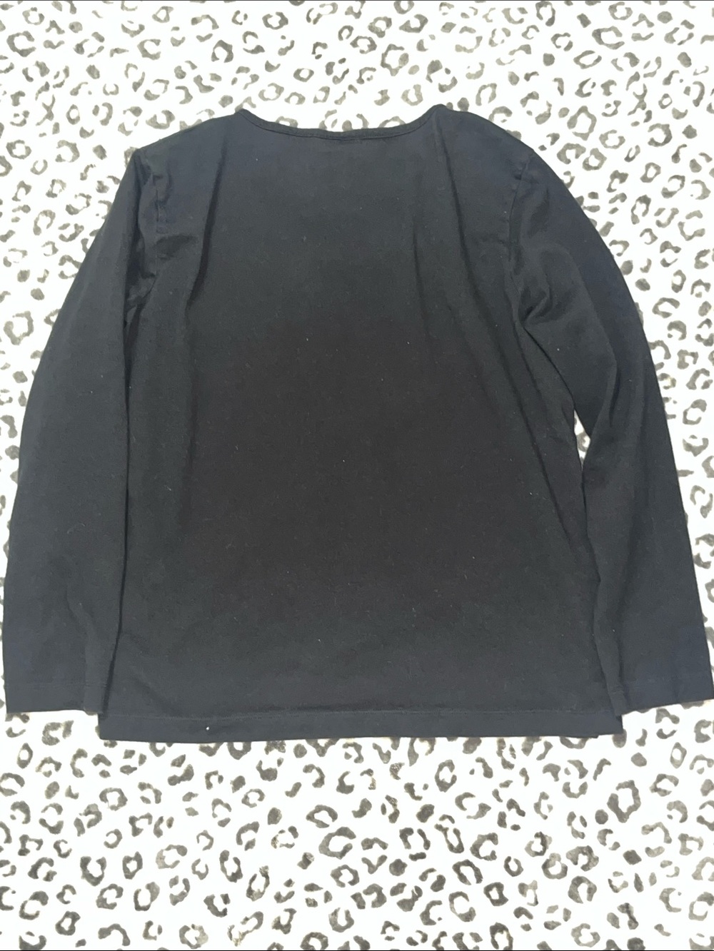 St. John's Bay | Tops | St Johns Bay Black Scoopneck Long Sleeve Tee ...